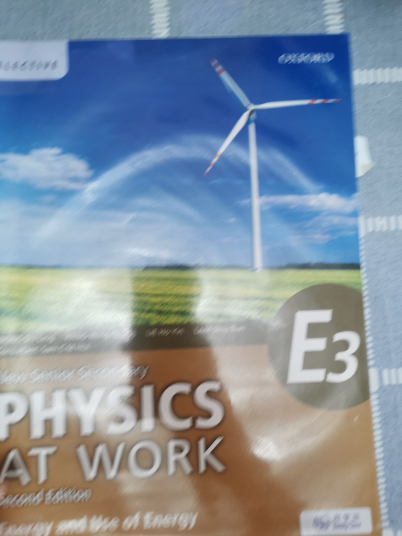 Oxford New Senior Secondary Physics at Work Second Edition E3, 興趣及遊戲 ...