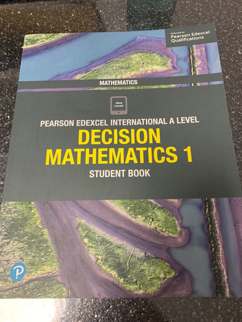 Pearson Edexcel Decision Mathematics 1, 興趣及遊戲, 書本 & 文具, 教科書 - Carousell
