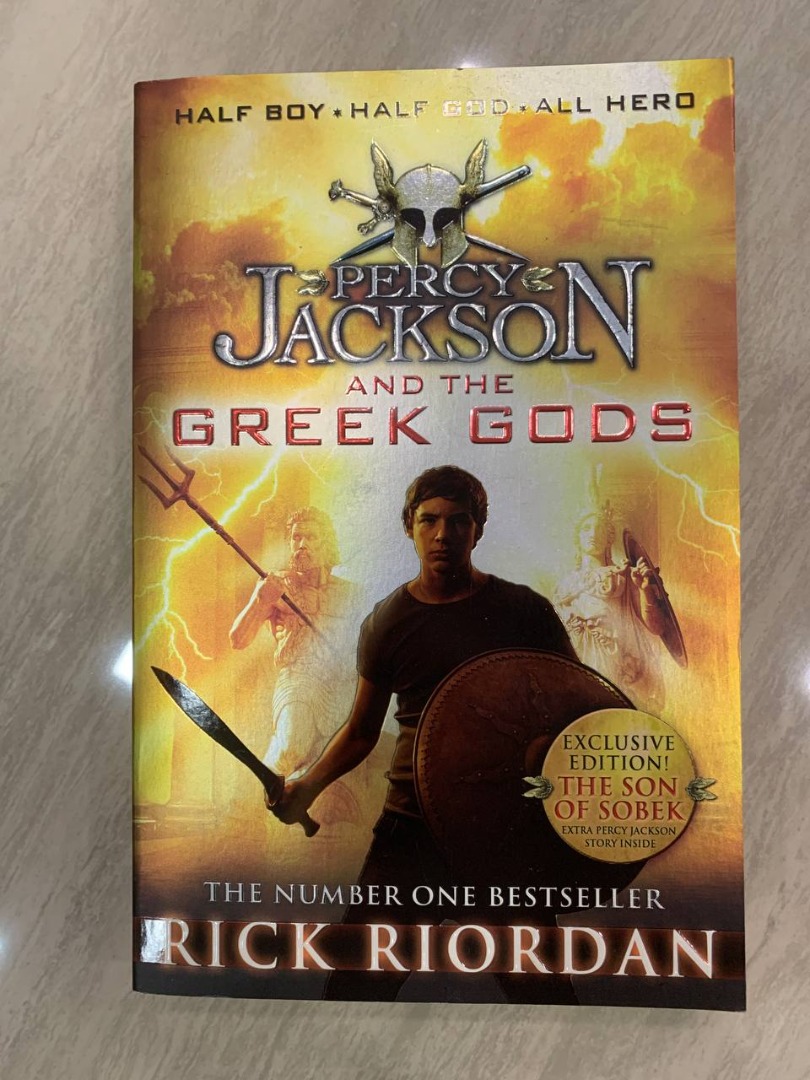 Percy Jackson's Greek Gods, Hobbies & Toys, Books & Magazines, Fiction ...