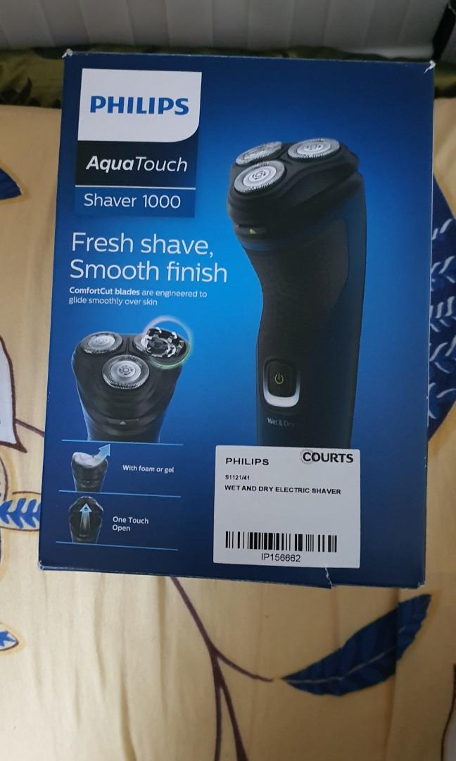 Philips Aqua Touch Shaver 1000, Beauty & Personal Care, Men's Grooming ...