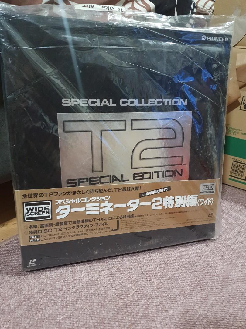 Pioneer Special Edition Terminator 2 T2 collectible Laser disc THX ...