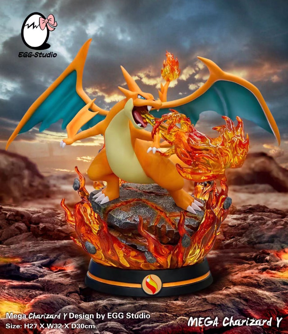 [PO] Charizard | EGG Adan Studio | Pokemon GK Figurine, Hobbies & Toys ...