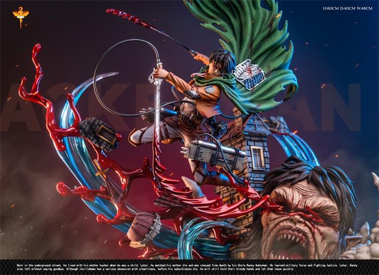 [PO] DT-Studios - Attack on Titan Captain Levi Ackerman - Statues GK ...