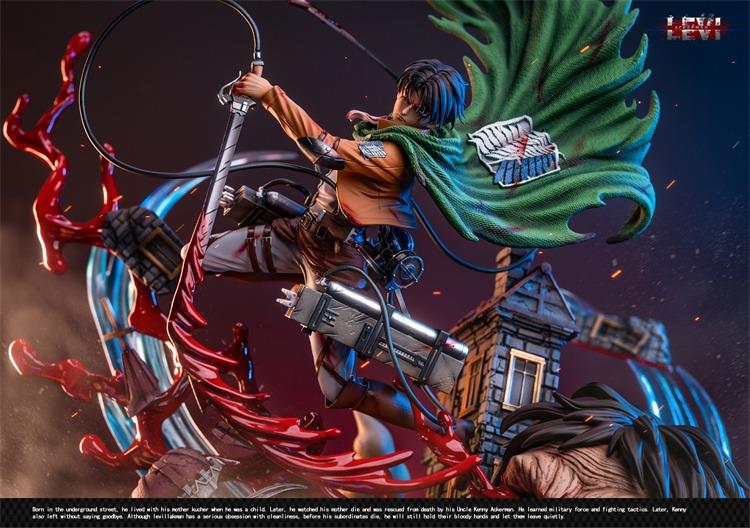 [PO] DT-Studios - Attack on Titan Captain Levi Ackerman - Statues GK ...