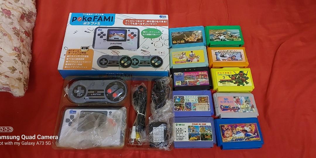 Poke FAMI Portable Wireless Controller, Video Gaming, Video Game ...