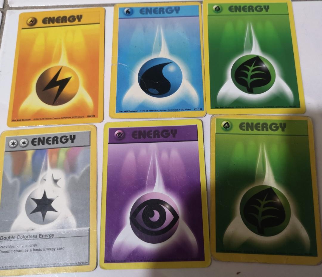 POKEMON CARD ENERGY CARD, Video Gaming, Gaming Accessories, Game Gift ...