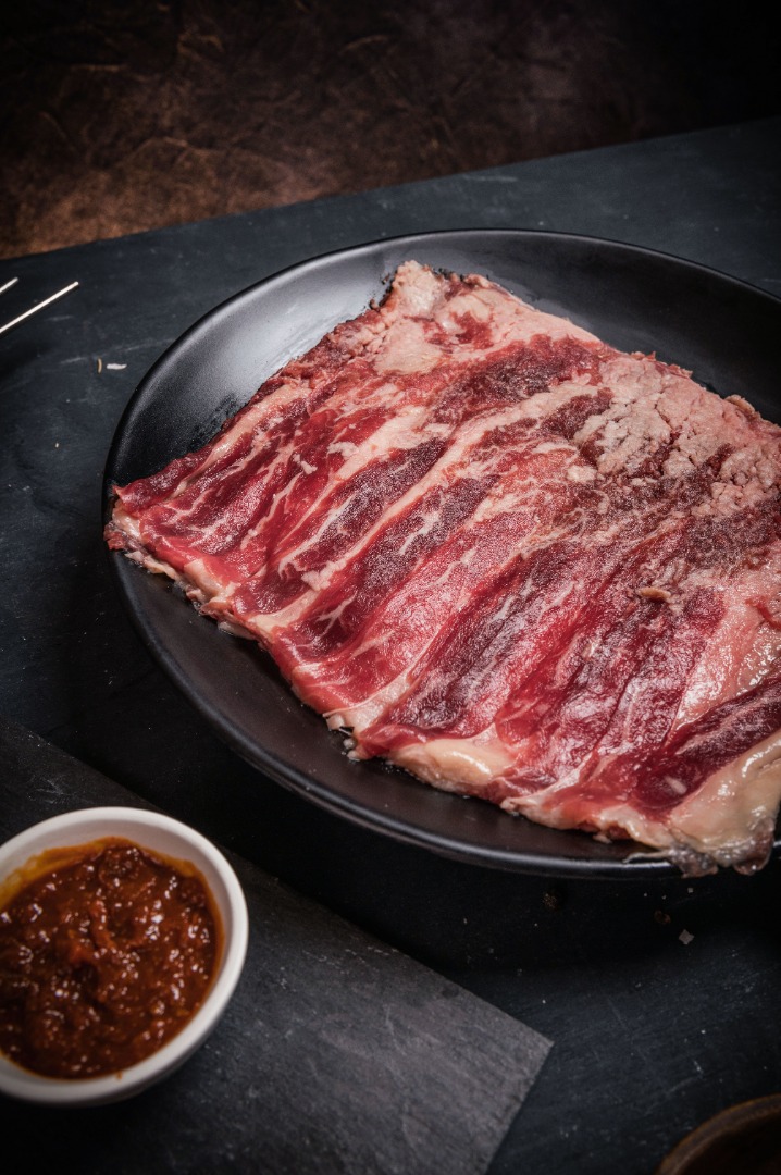 Premium Beef Samgyupsal Cut 500g, Food & Drinks, Chilled & Frozen Food ...