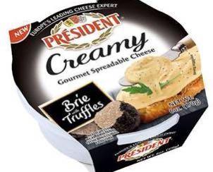 President Creamy Brie with Truffles Spread, Food & Drinks, Packaged ...