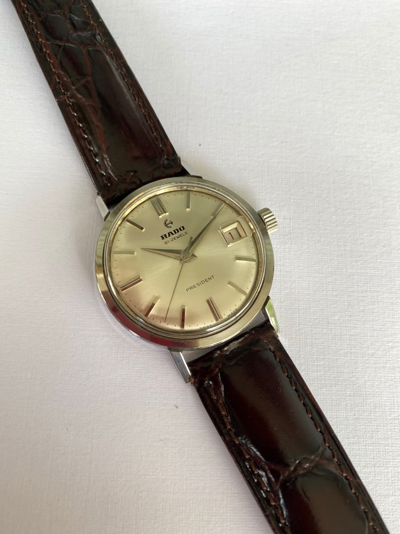 Rado President, Men's Fashion, Watches & Accessories, Watches on Carousell