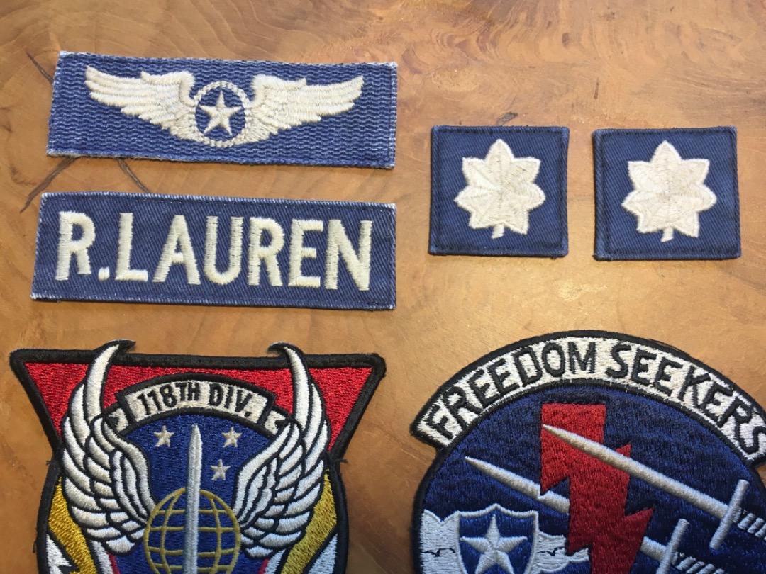 Ralph Lauren Military badges set RRL Double RL LVC US Army USAF USMC ...