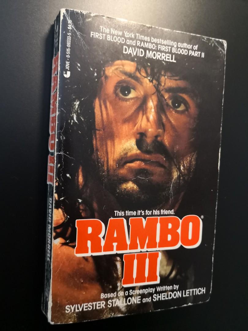 🇺🇸 Rambo III: Based on a Screenplay Written by Sylvester Stallone and ...