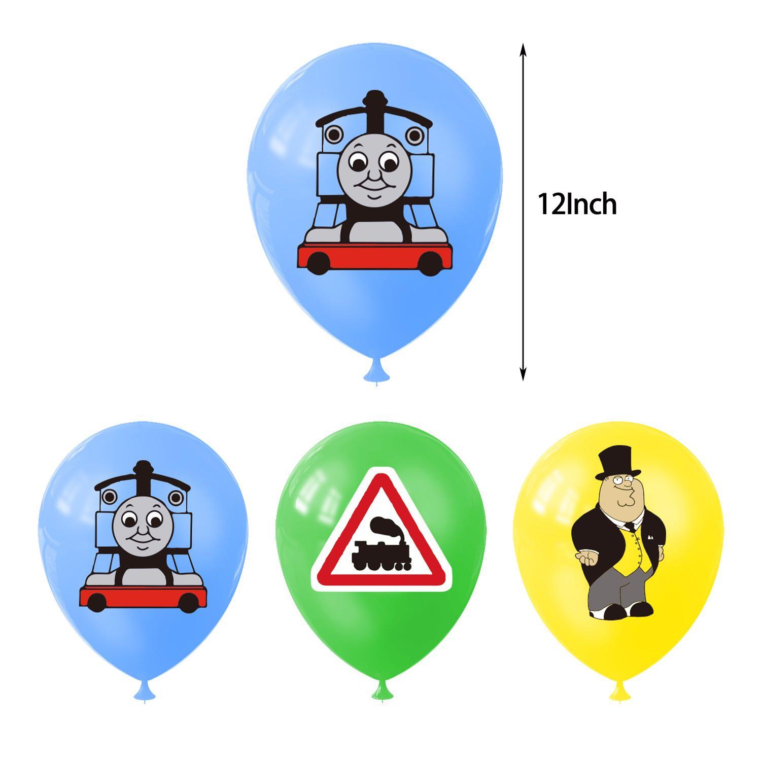 [Ready Stock] 18Pcs/Pack Thomas and Friends latex balloons Set, Hobbies ...