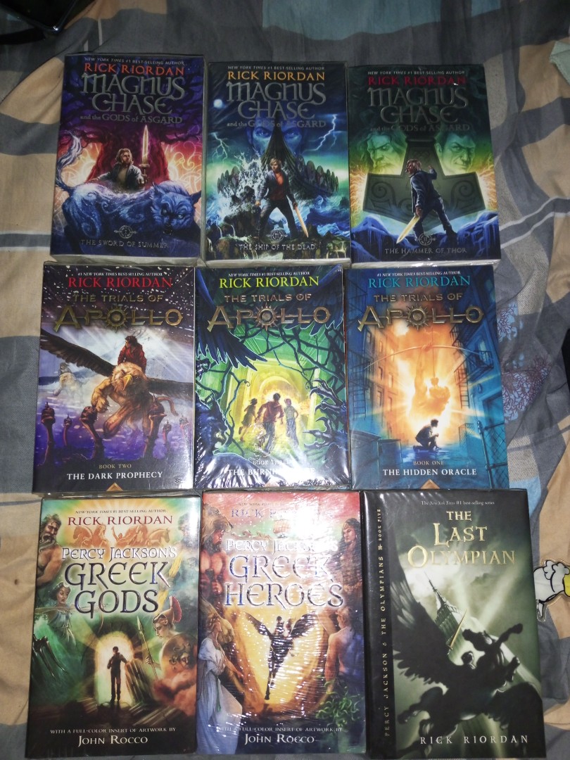 Rick Riordan Collection, Hobbies & Toys, Books & Magazines, Fiction ...