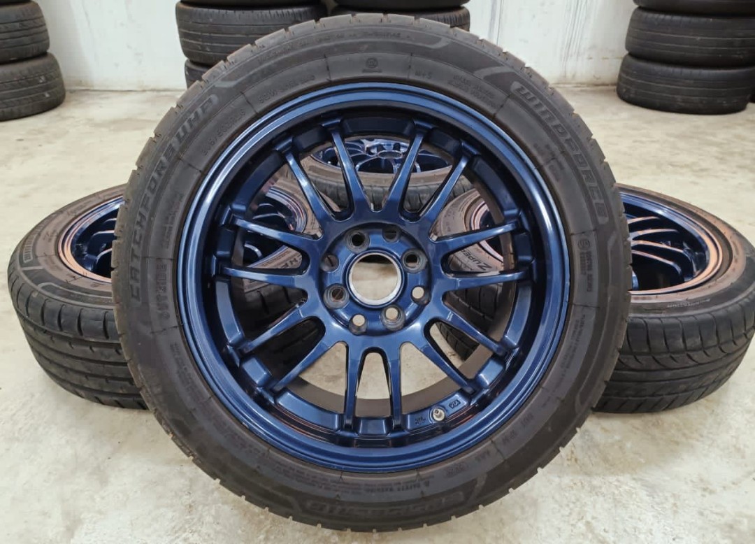 Rim re30 magblue, Auto Accessories on Carousell