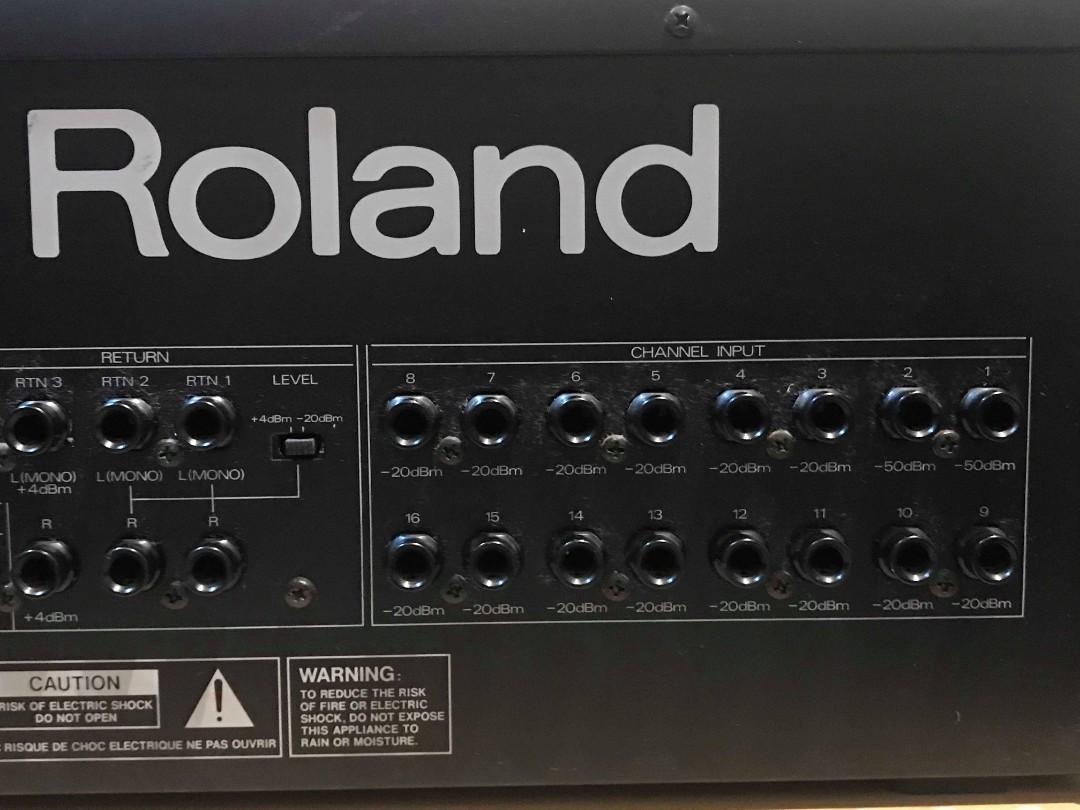Roland M160 LineMixer, Hobbies & Toys, Music & Media, Musical ...