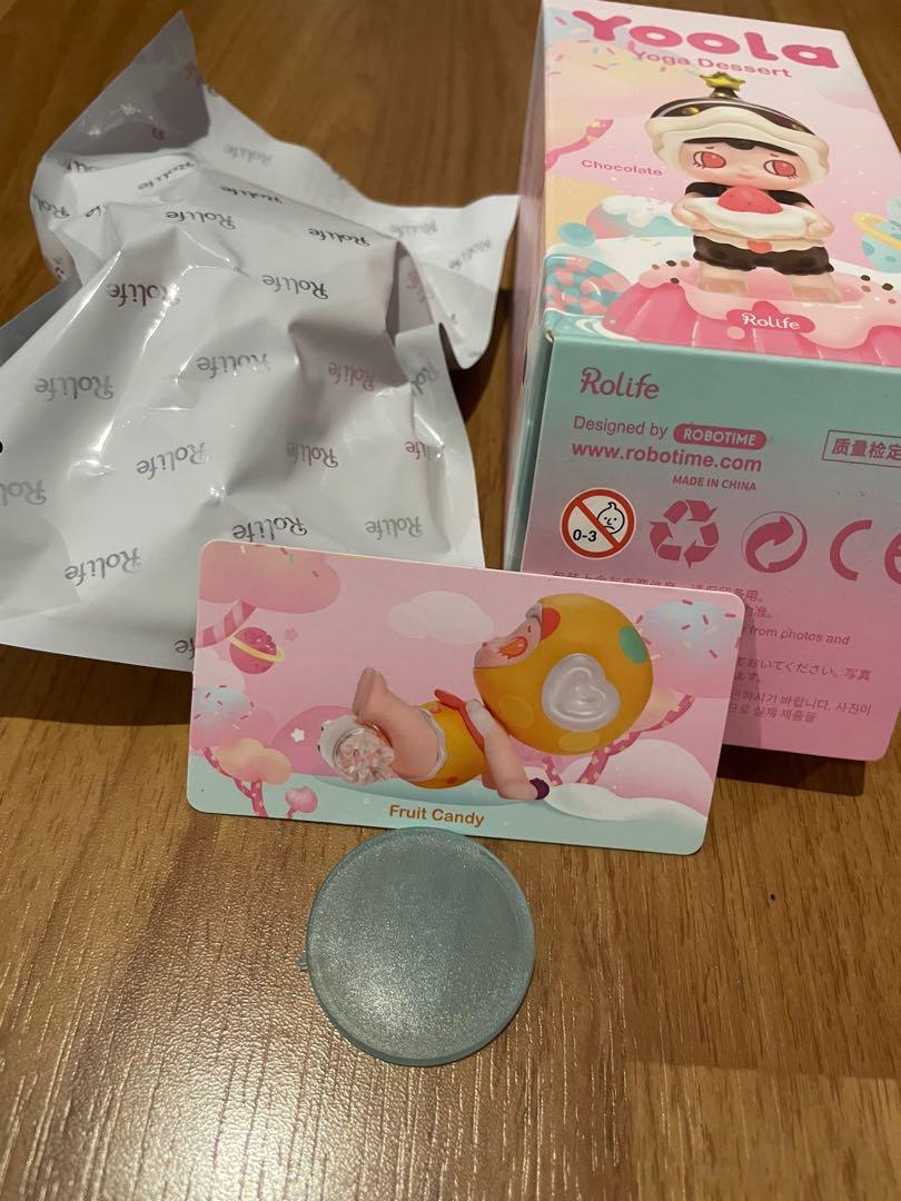 Rolife Yoola Yoga Dessert Figurine Blind Box 盲盒 Popmart, Hobbies & Toys ...
