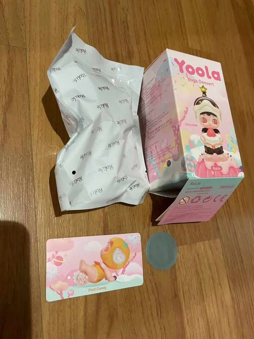 Rolife Yoola Yoga Dessert Figurine Blind Box 盲盒 Popmart, Hobbies & Toys ...