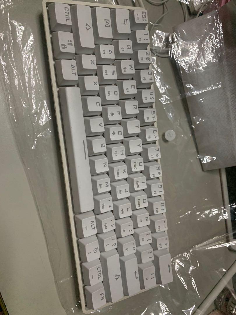 RUSH mechanical keyboard red switch (leaven brand), Computers & Tech ...