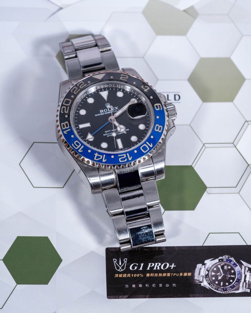 RX-8 Pro+ RX8 Protective Film For Client’s Rolex GMT Master II Watch 116710BLNR 126710BLNR ...