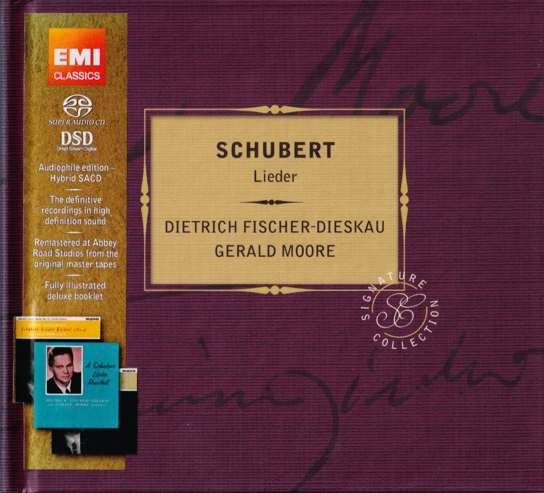 SACD - Schubert: Lieder - Dietrich Fischer-Dieskau, Gerald Moore, 興趣及遊戲, 音樂樂器 & 配件, 音樂與媒體 - CD 及 ...