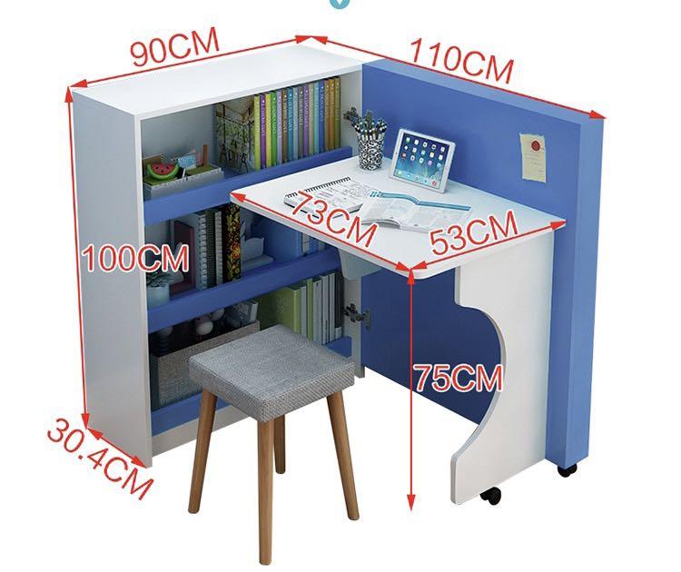 Small cabinet with study table, Furniture & Home Living, Furniture ...