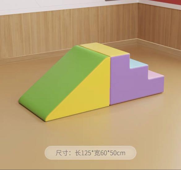 Soft steps and slide, Babies & Kids, Infant Playtime on Carousell