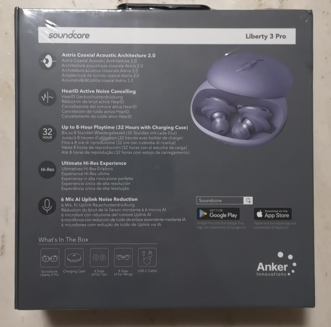 Soundcore Liberty 3 Pro Hi-res Wireless Earbuds, Audio, Earphones on ...