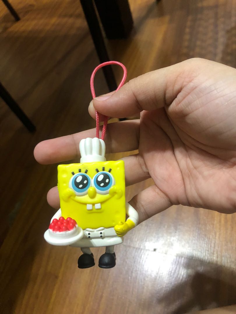 SpongeBob Mcdo meal toy, Hobbies & Toys, Toys & Games on Carousell