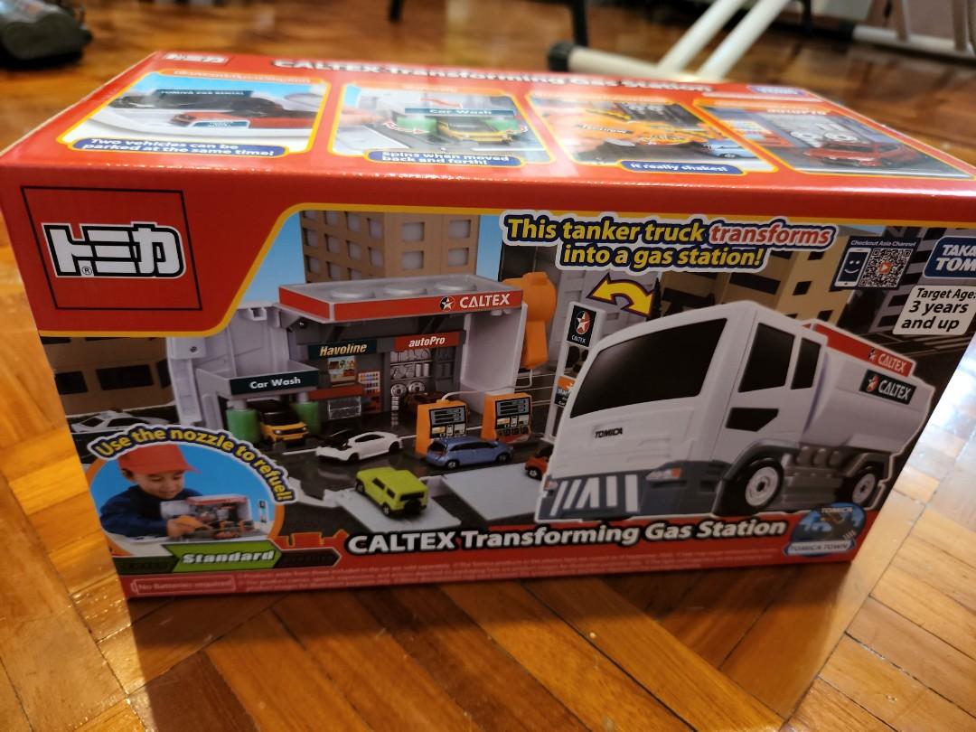 Takara tomy caltex gas station, Hobbies & Toys, Toys & Games on Carousell