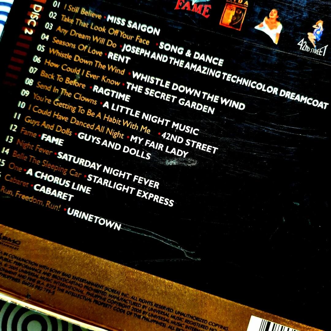 The Very Best of Musicals Vol.1 CD (2-CD), Hobbies & Toys, Music & Media, CDs & DVDs on Carousell