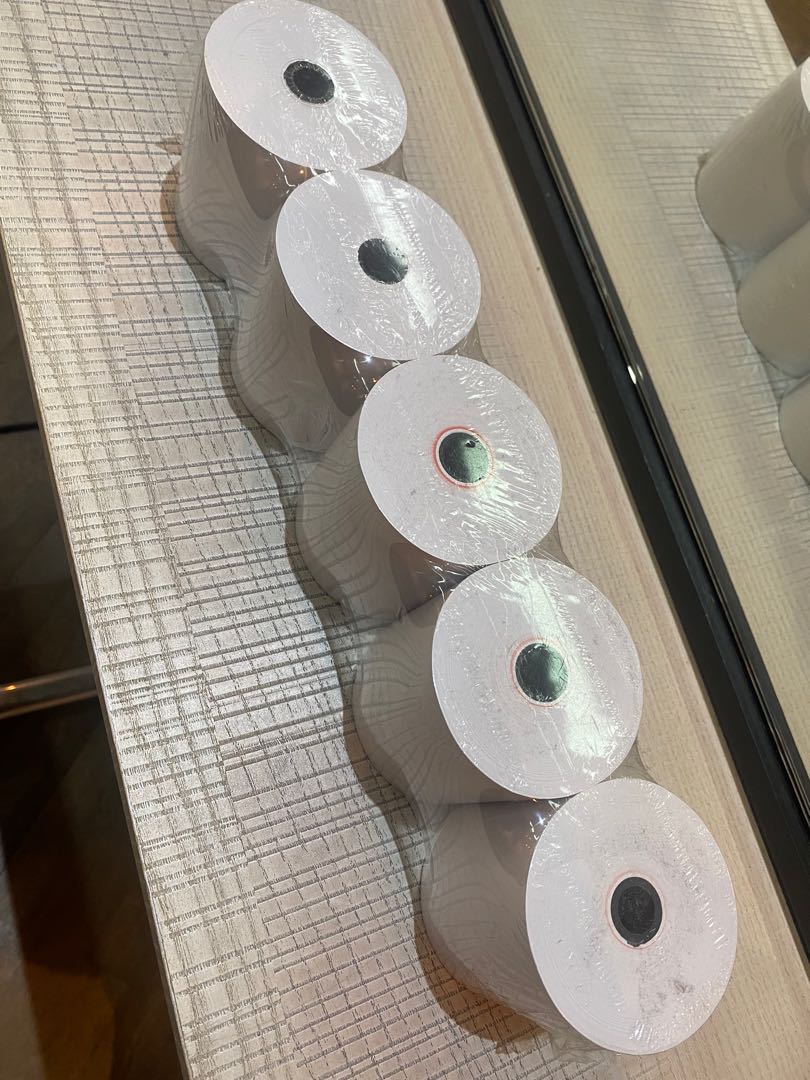 Thermal paper roll, Announcements on Carousell