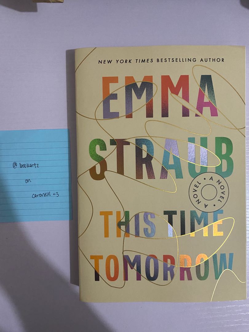 This Time Tomorrow by Emma Straub, Hobbies & Toys, Books & Magazines ...