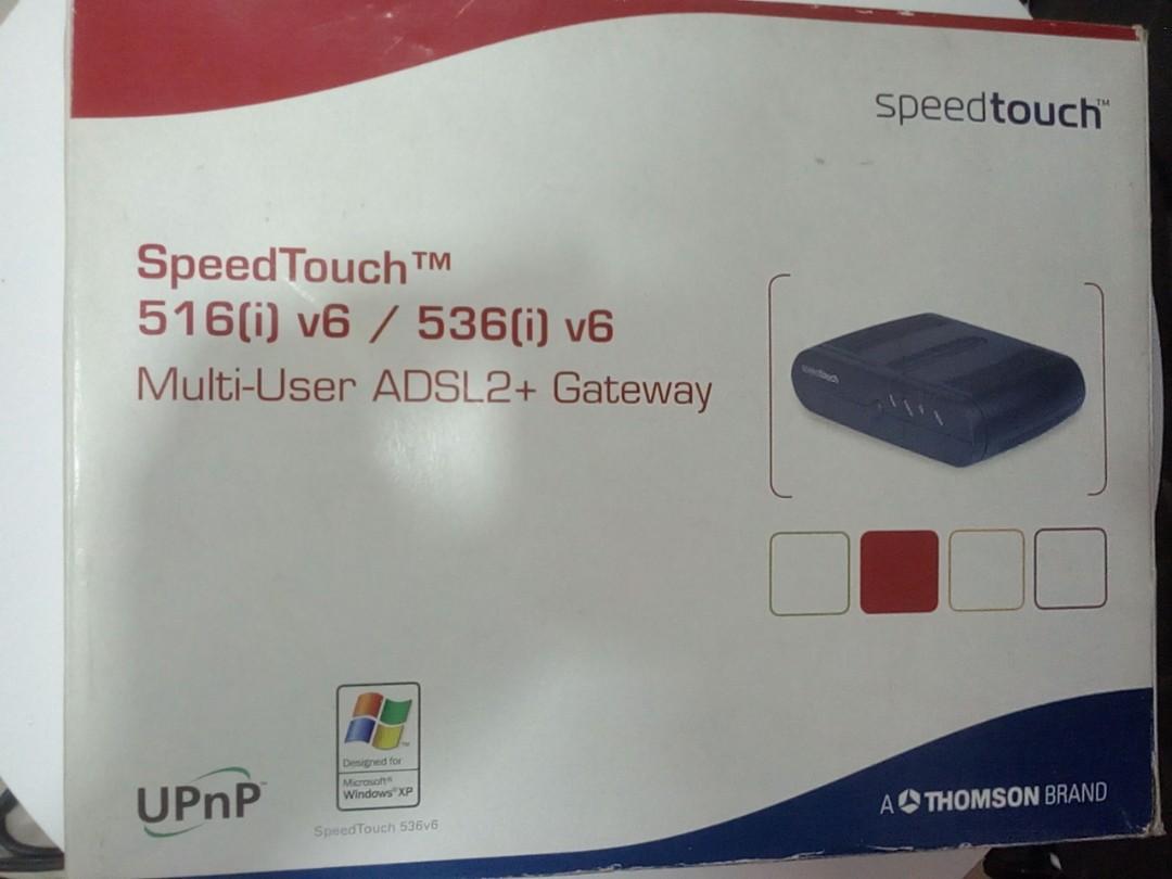 Thomson Speedtouch multi user ADSL2+ Gateway, Computers & Tech, Parts ...