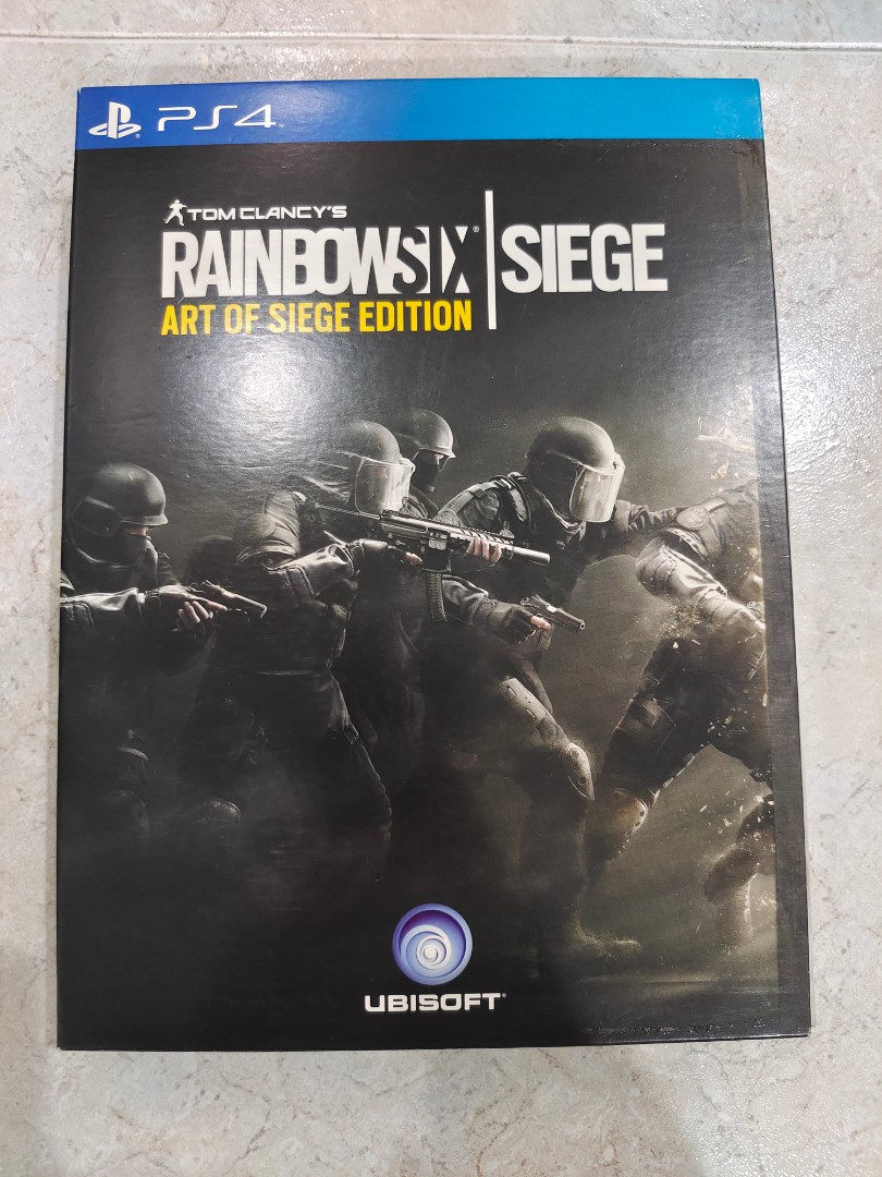 Tom Clancy's Rainbow Six Siege: Art of Siege Edition, Hobbies & Toys ...