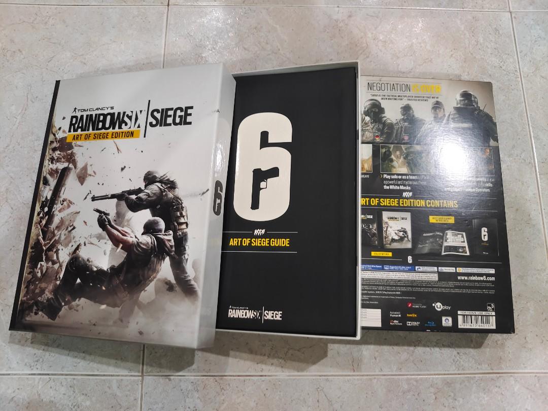 Tom Clancy's Rainbow Six Siege: Art of Siege Edition, Hobbies & Toys ...