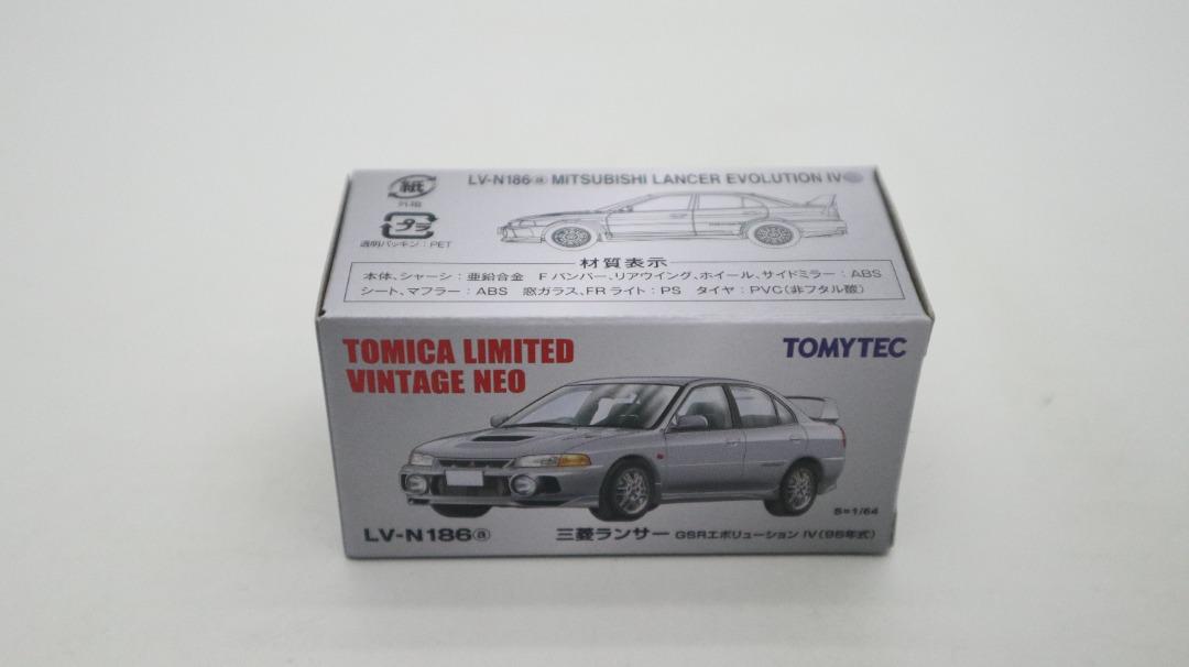 Tomy Tomica Tomytec LV-N186a Mitsubishi Lancer GSR Evolution IV Evo 4 ...