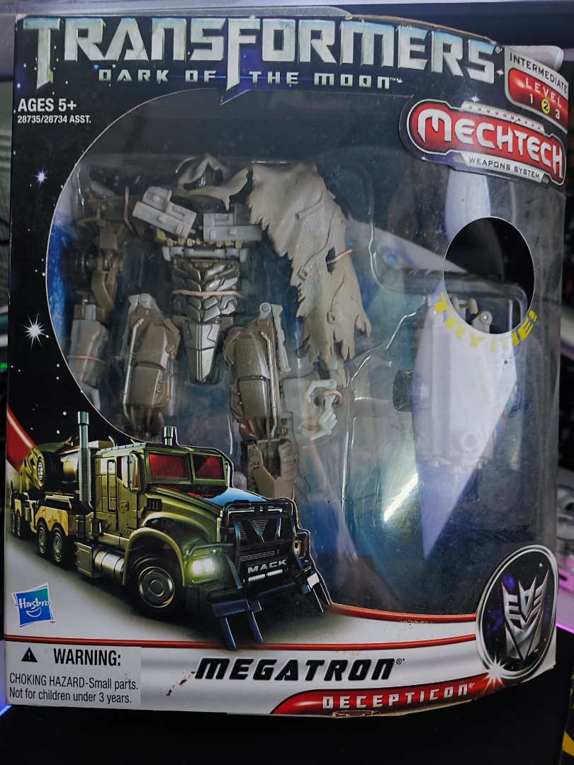 Transformers DOTM Voyager Megatron, Hobbies & Toys, Collectibles ...