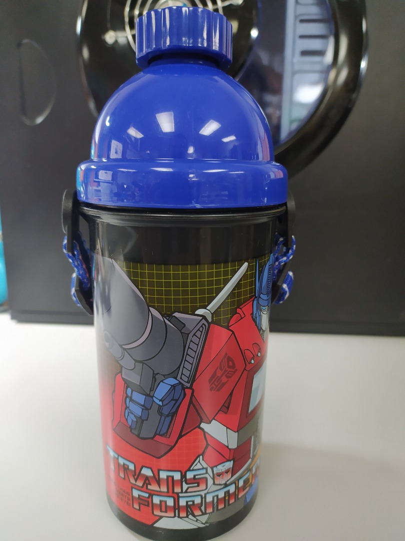 Transformers Water Bottle - Blue, Furniture & Home Living, Kitchenware ...