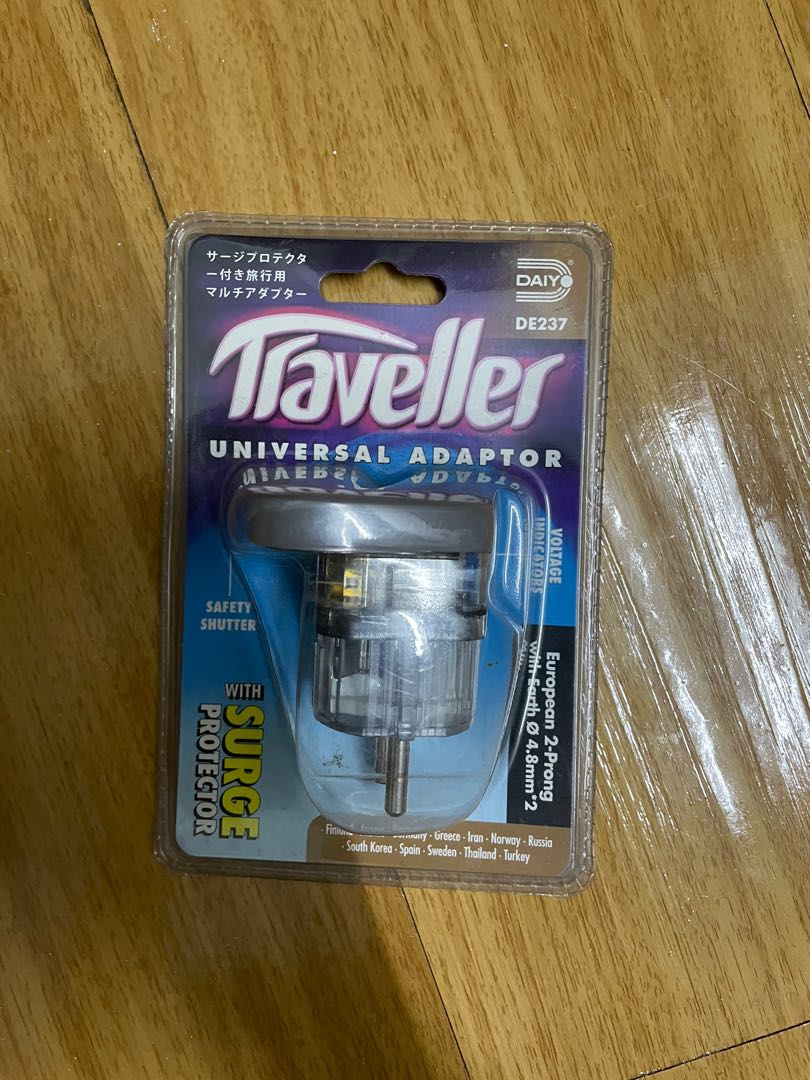 Traveller universal adapter, Hobbies & Toys, Travel, Travel Essentials ...