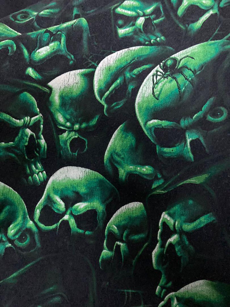 Travis Scott Style Skull Pile Design, Men's Fashion, Tops & Sets ...