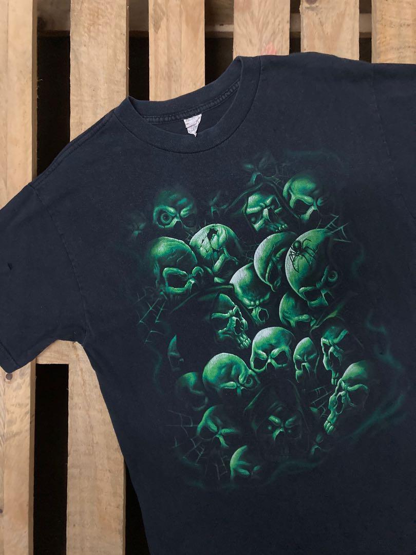 Travis Scott Style Skull Pile Design, Men's Fashion, Tops & Sets ...