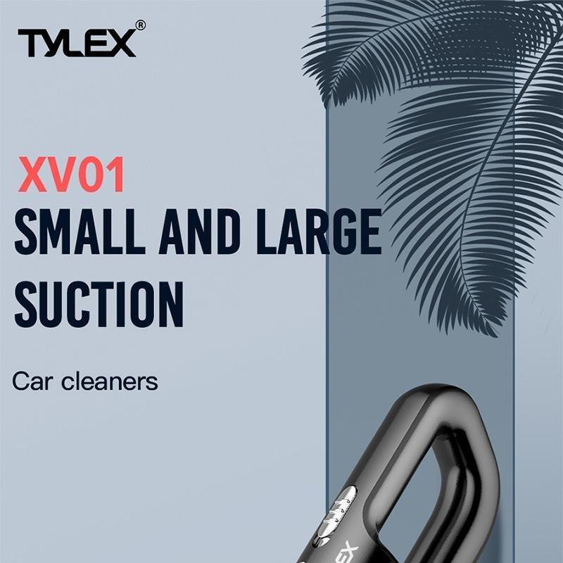 TYLEX XV01 Car Vacuum Cleaner Strong Suction 12W Output Multiple ...