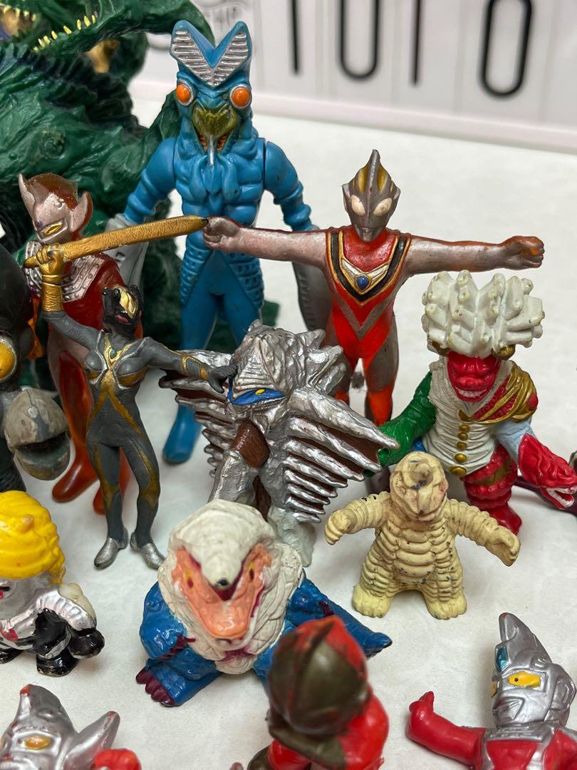 Ultraman Alien Baltan Biollante Godzilla Kaiju Combo Set, Hobbies ...