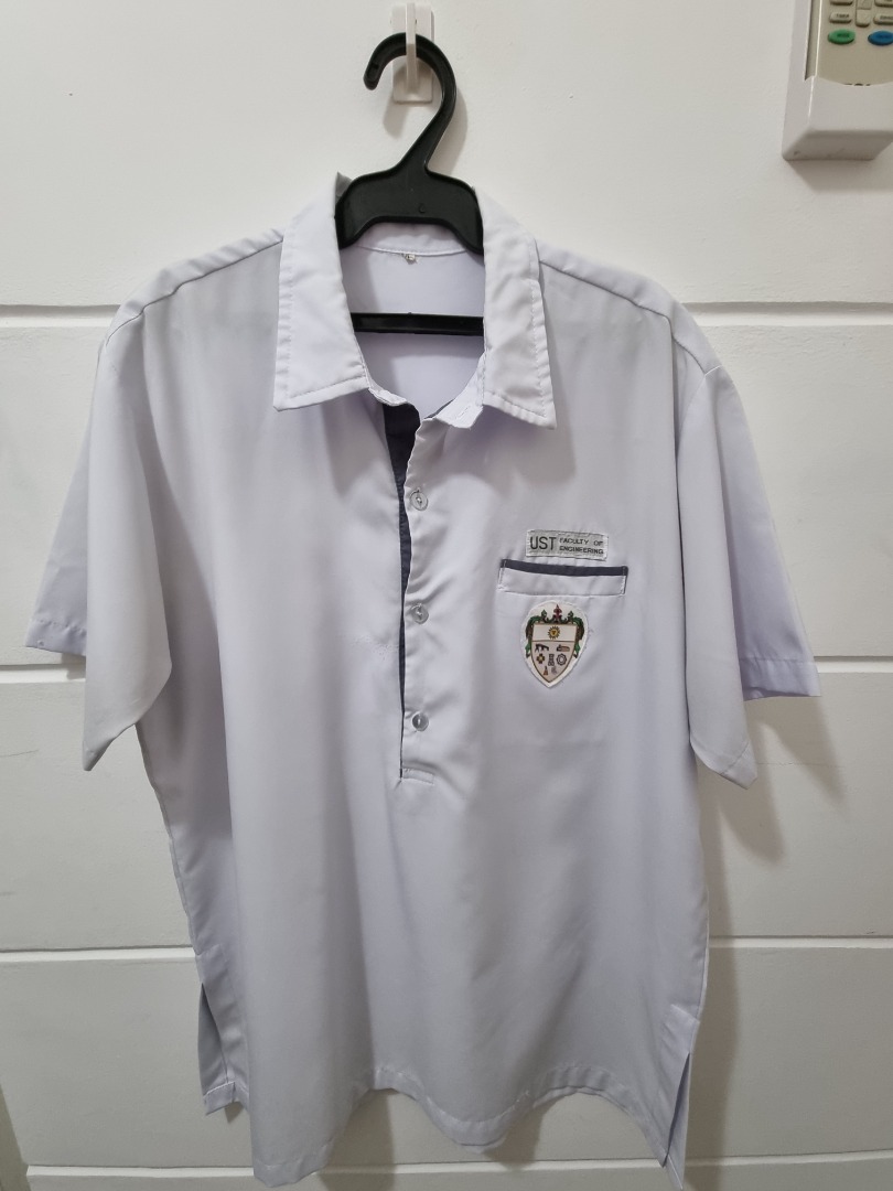 UST Engineering TYPE A Uniform Medium Size, Men's Fashion, Tops & Sets ...