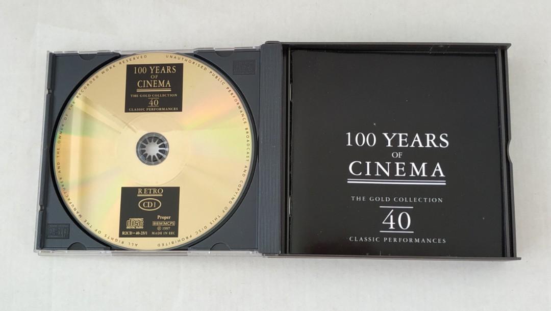 VA - 100 Years Of Cinema 2CDs The Gold Collection 40 Classic ...