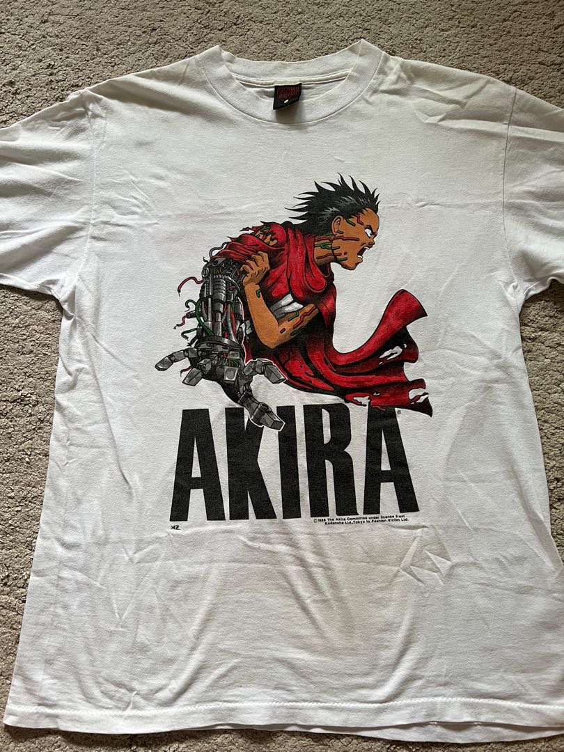 Vintage Original 1988 Akira Mens Fashion Tops And Sets Tshirts