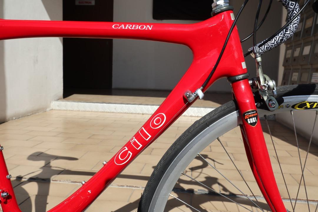 Vintage Carbon CILO Road Bike, Sports Equipment, Bicycles & Parts ...