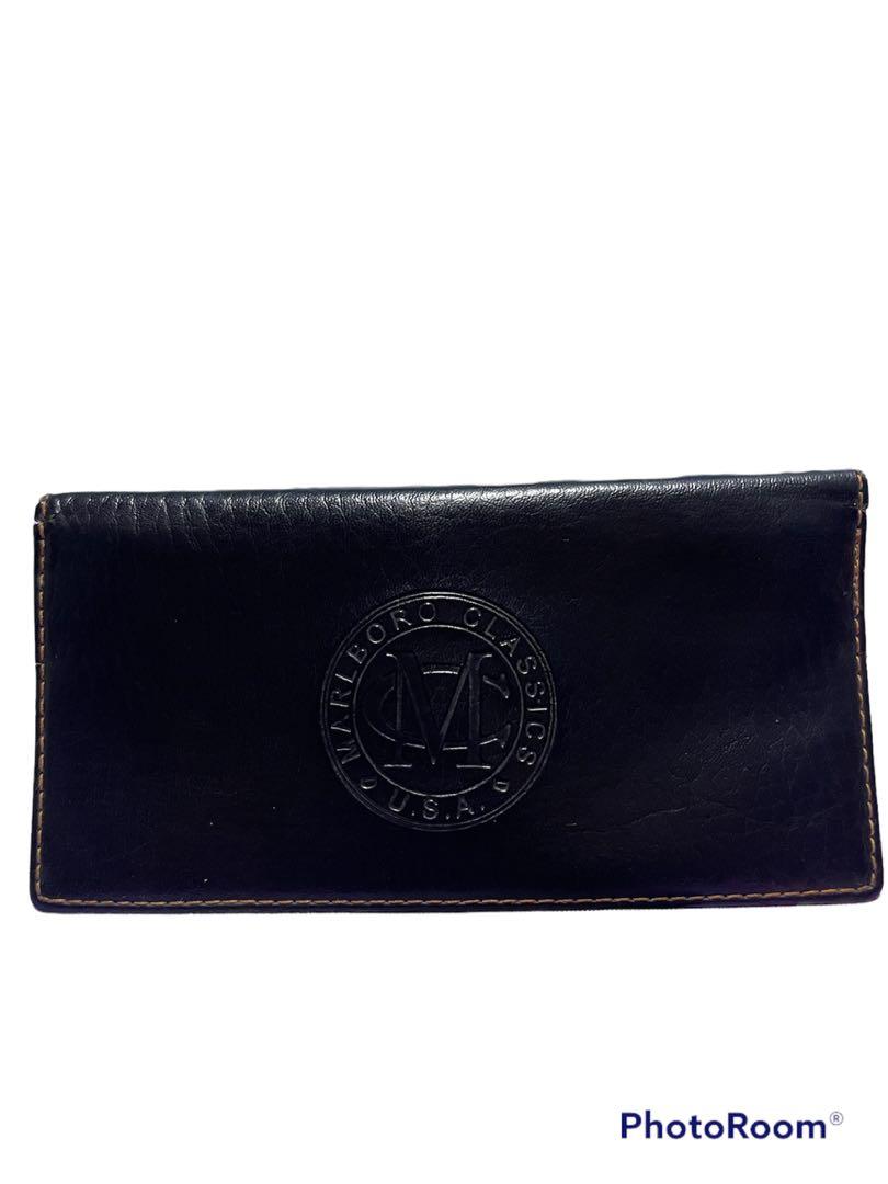 Vintage Marlboro Classics Leather Wallet, Women's Fashion, Bags ...