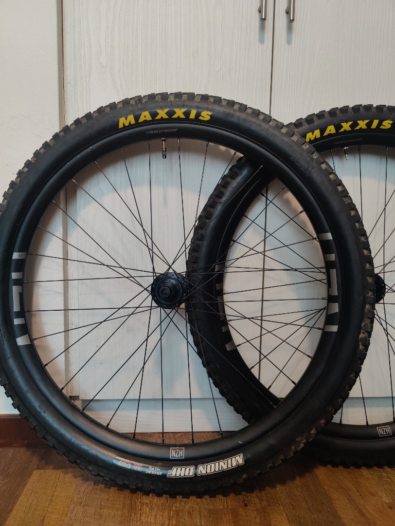 (wheelset) Industry Nine 101 laced to Nukeproof rims 29er, Sports ...
