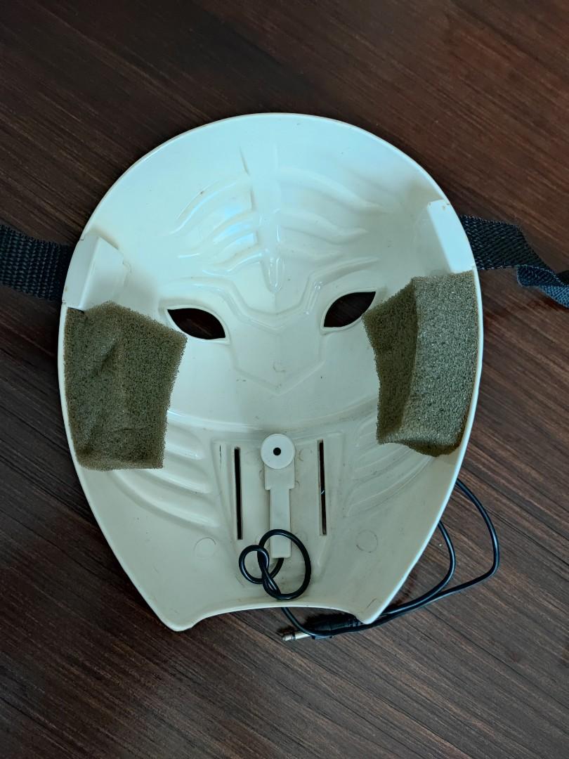 White Ranger Mask, Hobbies & Toys, Memorabilia & Collectibles, Vintage ...
